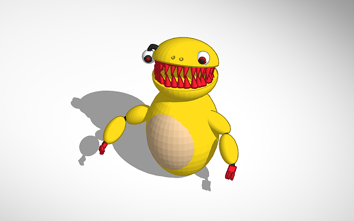 3D design monster | Tinkercad