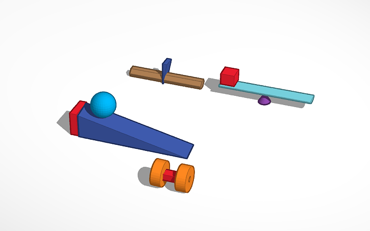3D design simple machines | Tinkercad
