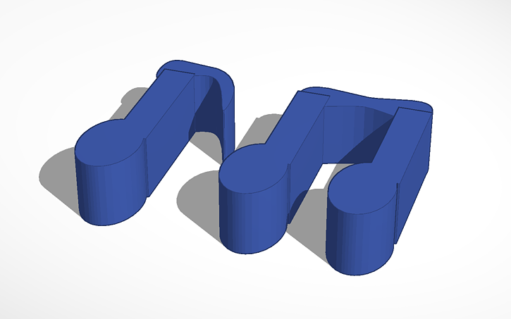 3D design Music Note | Tinkercad