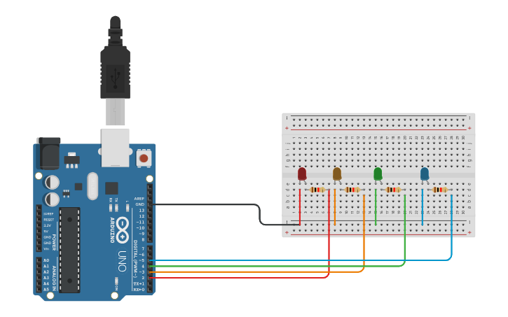 Circuit design CP1 1/2 - Tinkercad