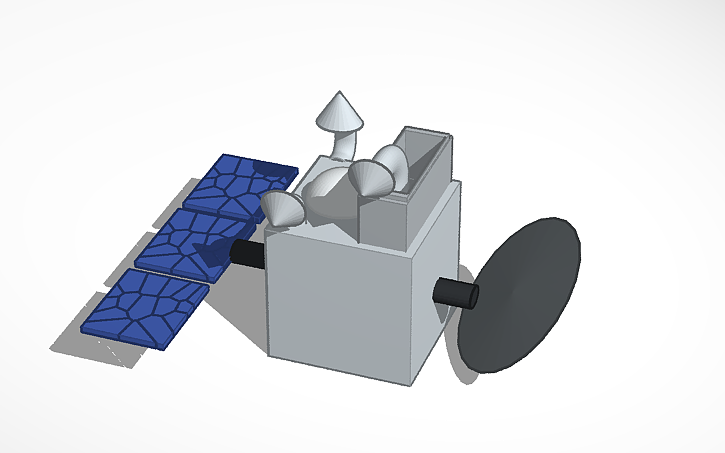 3D design Mars orbiter | Tinkercad