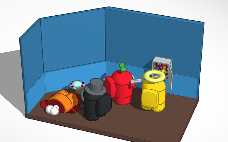 3D design Among us | Tinkercad