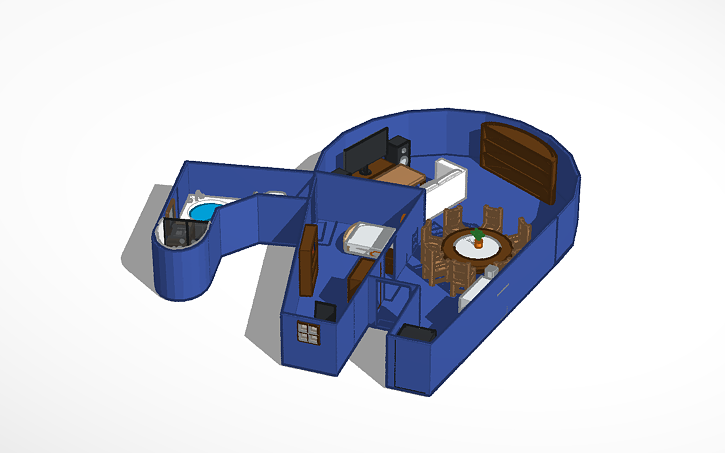 3d Design Floor Plan Tinkercad