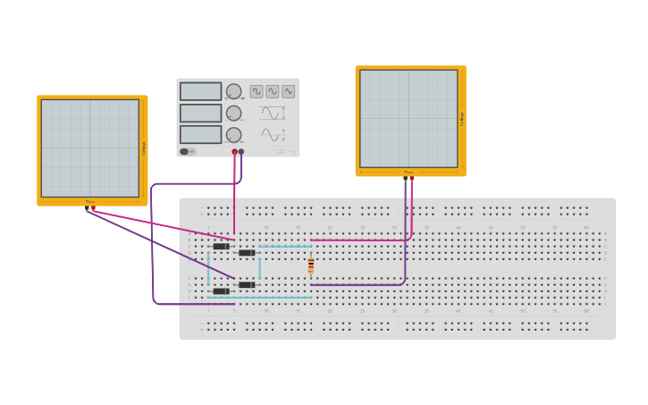 Circuit design Full Wave - Tinkercad