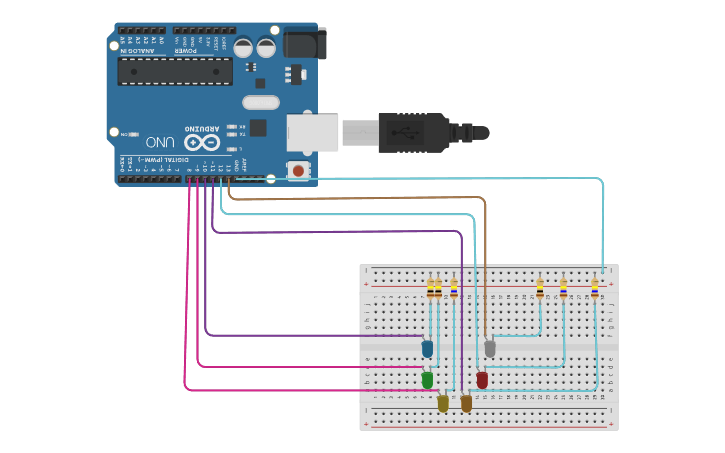 Circuit Design Arduino Tinkercad