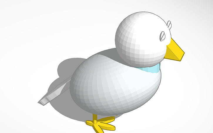 3D design Bird - Tinkercad