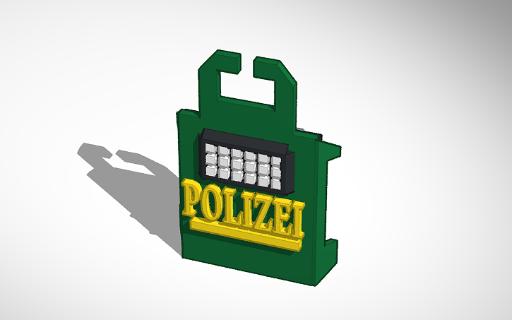 3D design Copy of Rainbow 6 seige Blitz shield - Tinkercad