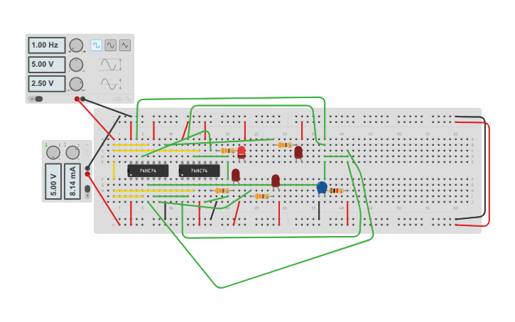 Circuit design circ2 | Tinkercad