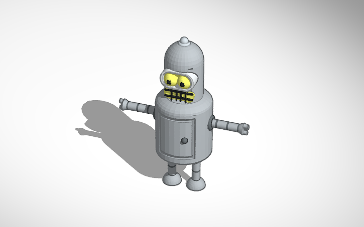 3D design Baby Bender Bending Rodriguez - Tinkercad