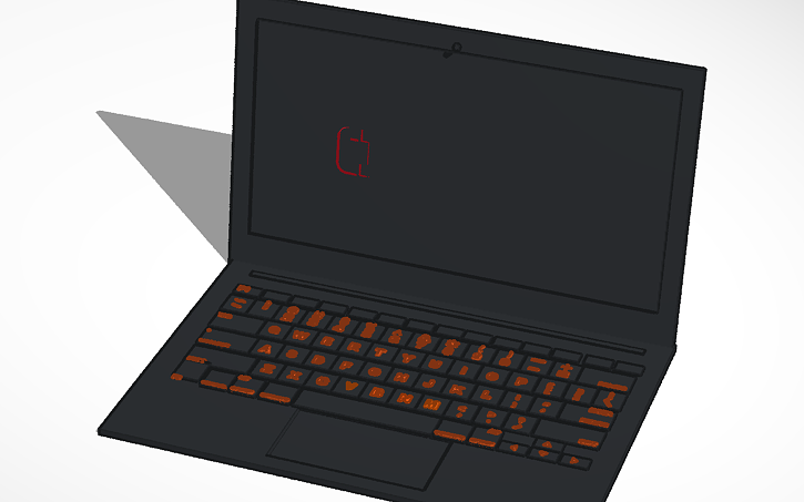 3D design my laptop - Tinkercad
