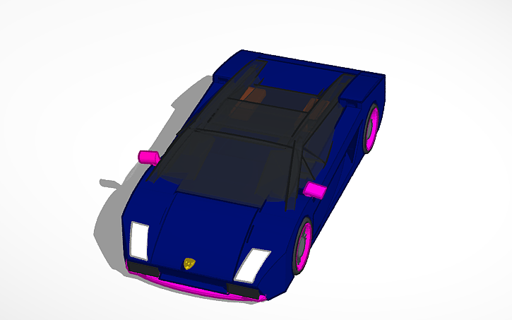 3D design iggy fresh lambo my version | Tinkercad