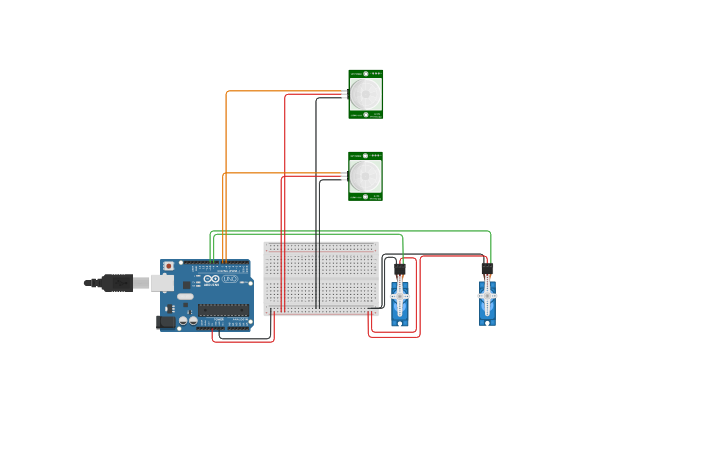 Circuit design Project Stage 1 - Tinkercad