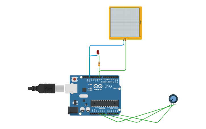 Circuit Design Aufgabe 2 Tinkercad