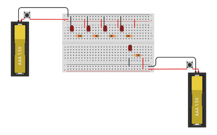 Circuit Design Circuito En Serie Y Paralelo Tinkercad