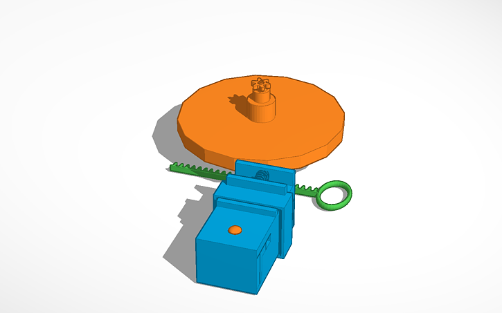 3D design Top & Launcher | Tinkercad