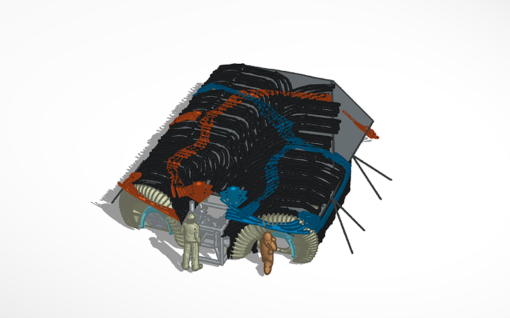 3D design QMB maze plan | Tinkercad