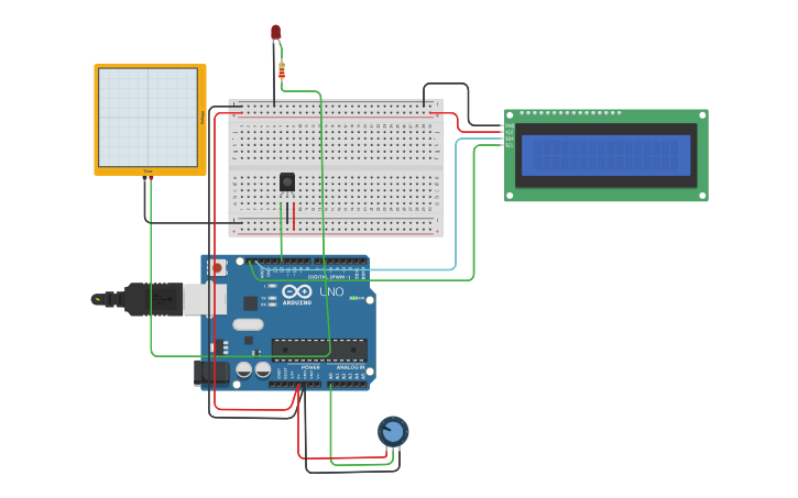 Circuit Design Heart Rate Tinkercad