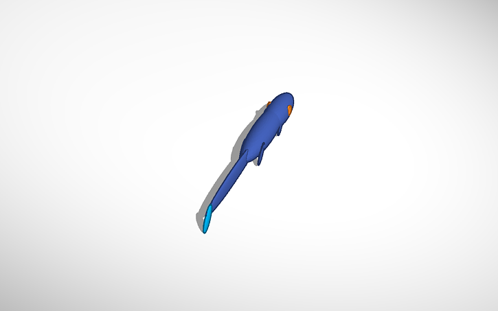 3D design mosasaurus | Tinkercad