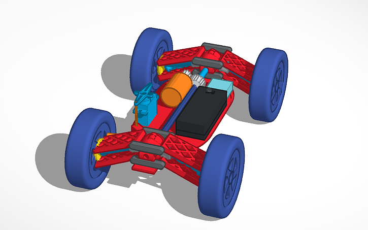 3D design Traxxas Rustler! - Tinkercad