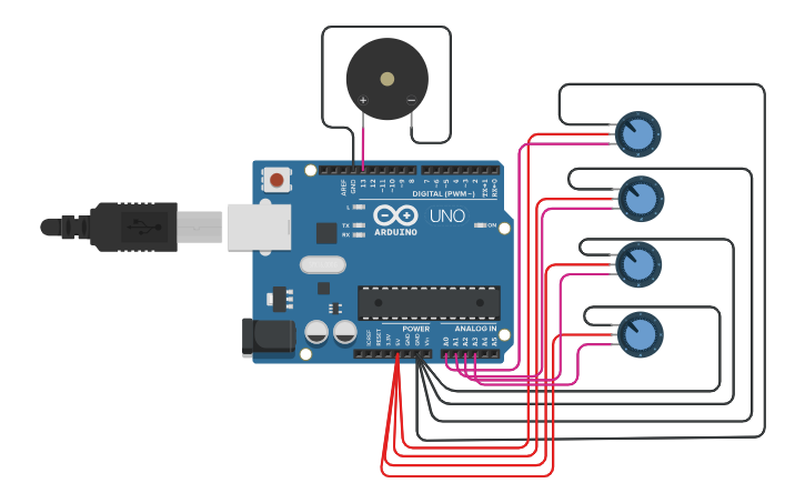 Circuit design ejer3_TP1-parte1 - Tinkercad