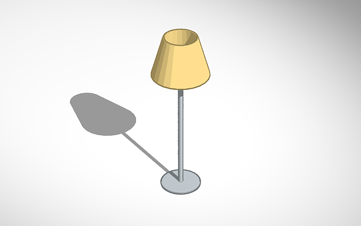 3D design Lamp - Tinkercad