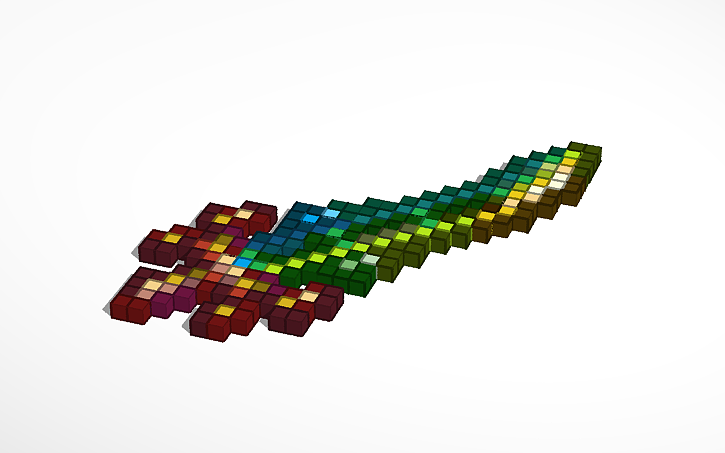3D design Terra Blade from terraria! | Tinkercad