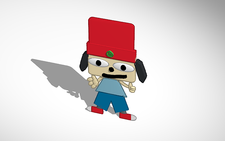 3D design Parappa | Tinkercad