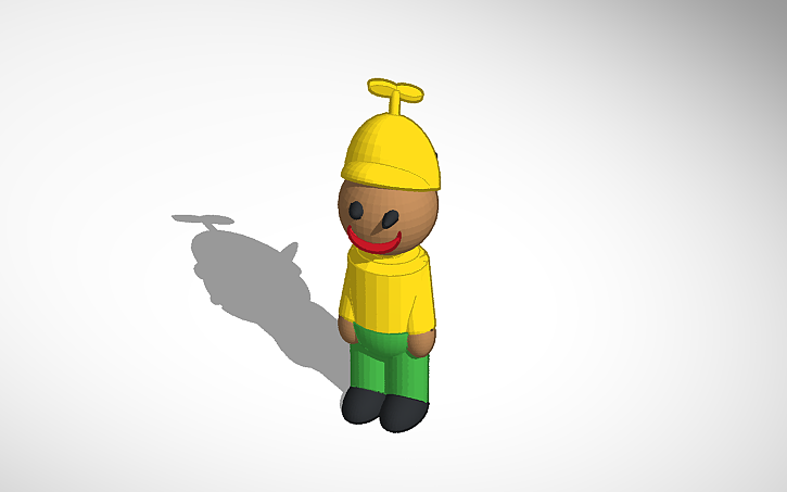 3D design Happy Boy - Tinkercad