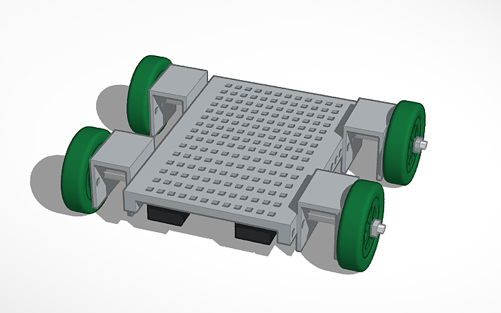 3D design Vex car - Tinkercad