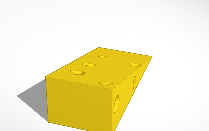 3D design CHEESE | Tinkercad