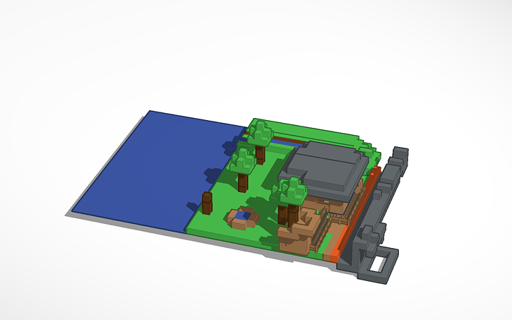 3D design Minecraft World | Tinkercad