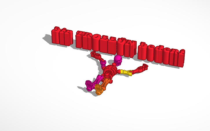 3D design EPIC TROLL - Tinkercad