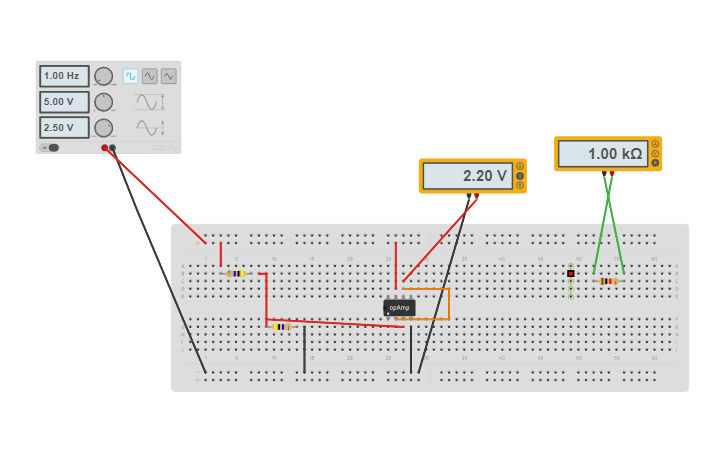 Circuit Design Lt2 With Opamp Tinkercad