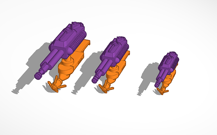3D design Terrortech Guns | Tinkercad
