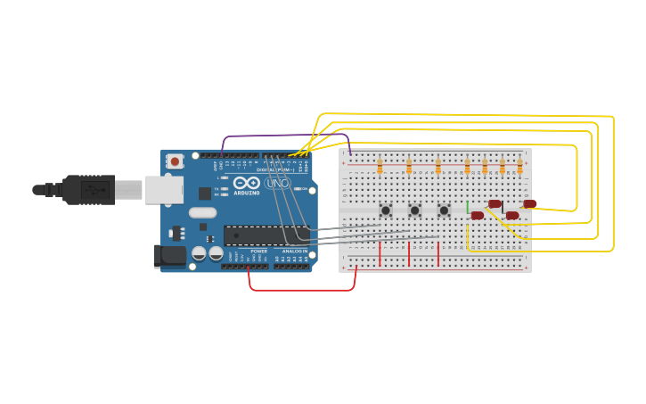Circuit design IF-ELSE 2 - Tinkercad