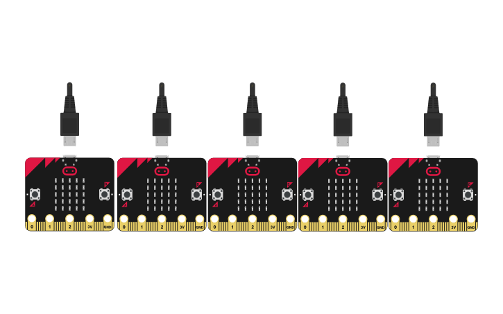 Circuit design Billboard Sign Prototype - Tinkercad