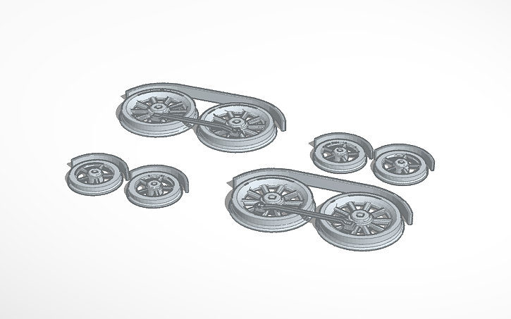 3D design Locomotive_Wheels - Tinkercad