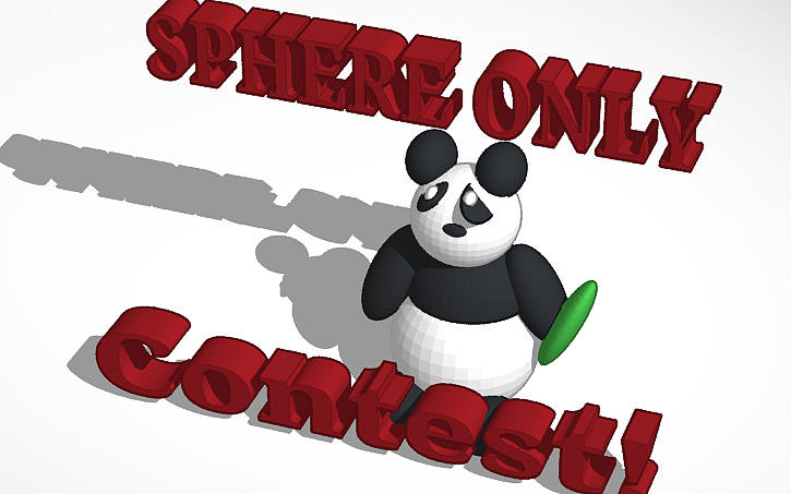 3d Design Sphere Only Contest Tinkercad