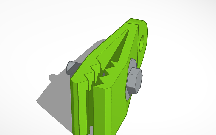 3D design Tarp Clip - Tinkercad