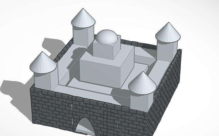 3D design castel-yaskil - Tinkercad