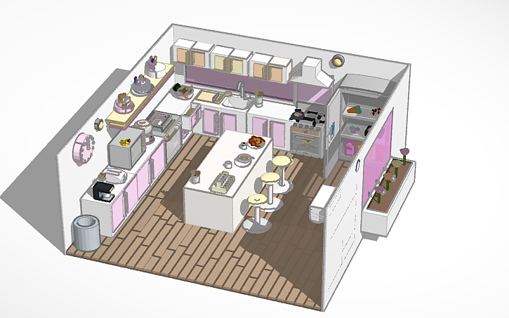 3D design kitchen- abby188 - Tinkercad