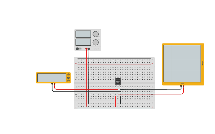Circuit design Temperature Sensor - Tinkercad