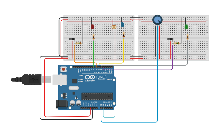 Circuit design EXAMEN_RECUPERACION_ARDUINO - Tinkercad