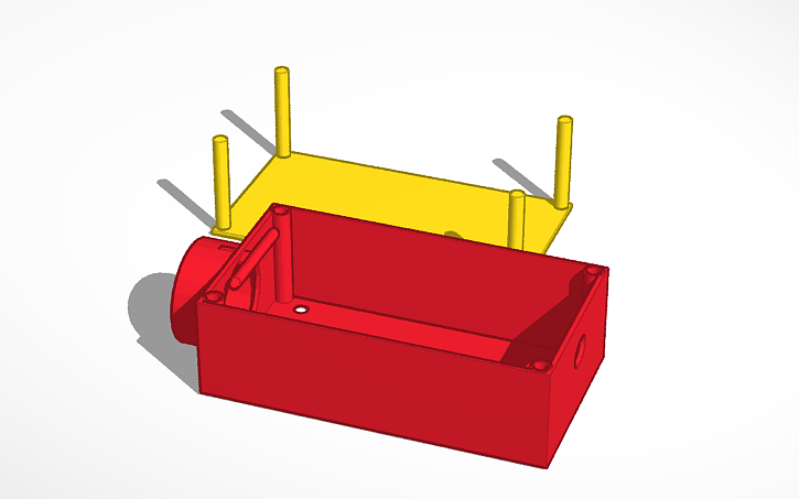 3D design Arduino nano case - Tinkercad