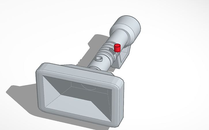 3D design Poltergust 5000 nozzle - Tinkercad