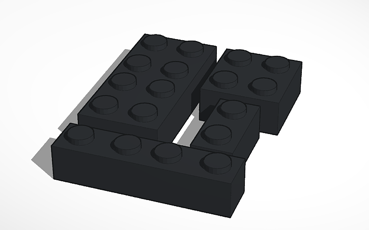 3D design Lego Bricks - Tinkercad