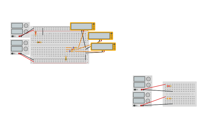 Circuit design Práctico 2: parte 1B - Tinkercad