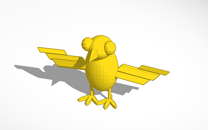 3D design jordyn3dppm_createaplace4 bird - Tinkercad