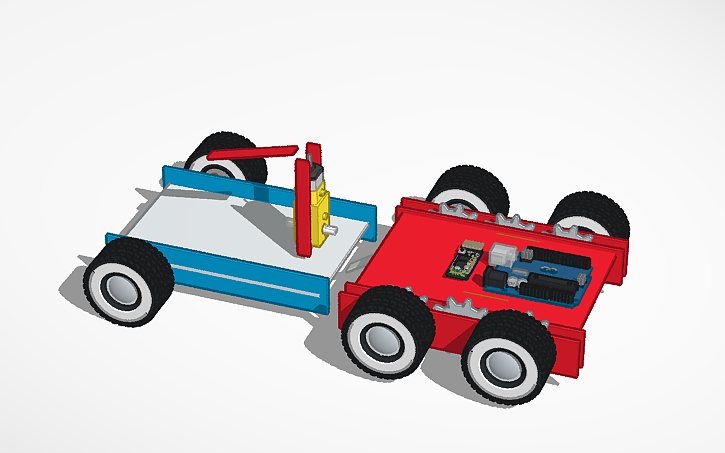 3D design Robot Rescatista modelo 3d - Tinkercad