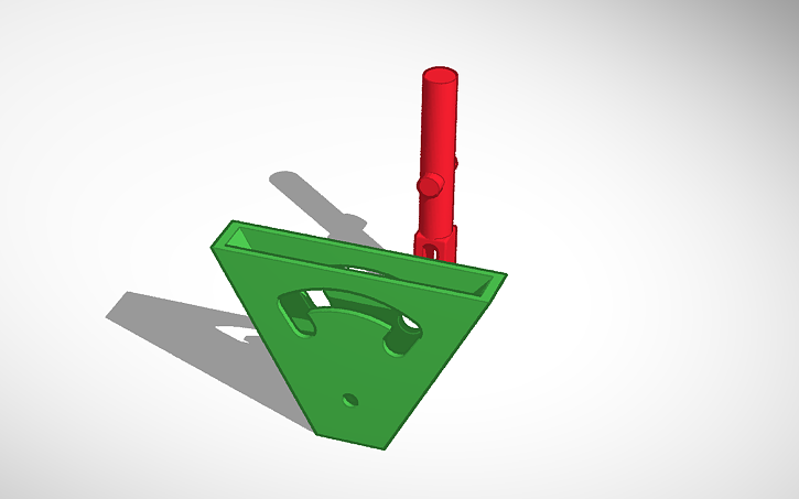 3D design Gear lever - Tinkercad